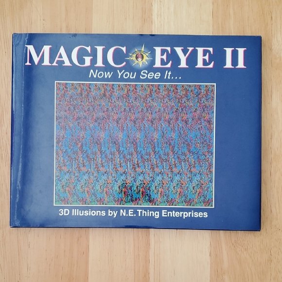 Other | Magic Eye Ii 3d Illusions Book | Poshmark